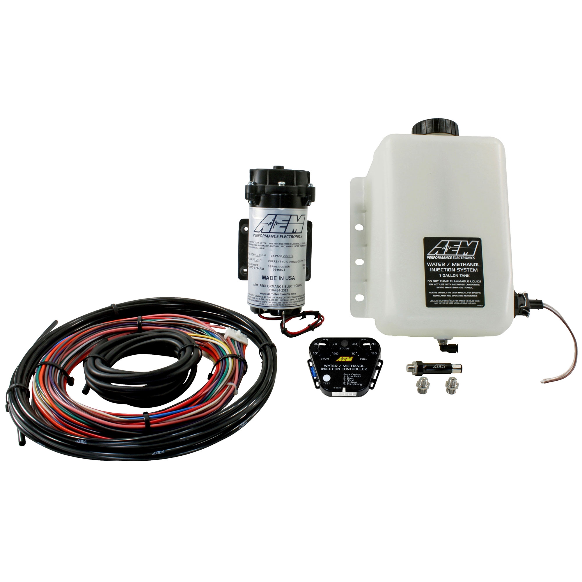 AEM Electronics Water/Methanol Injection Kit with Multi Input ...