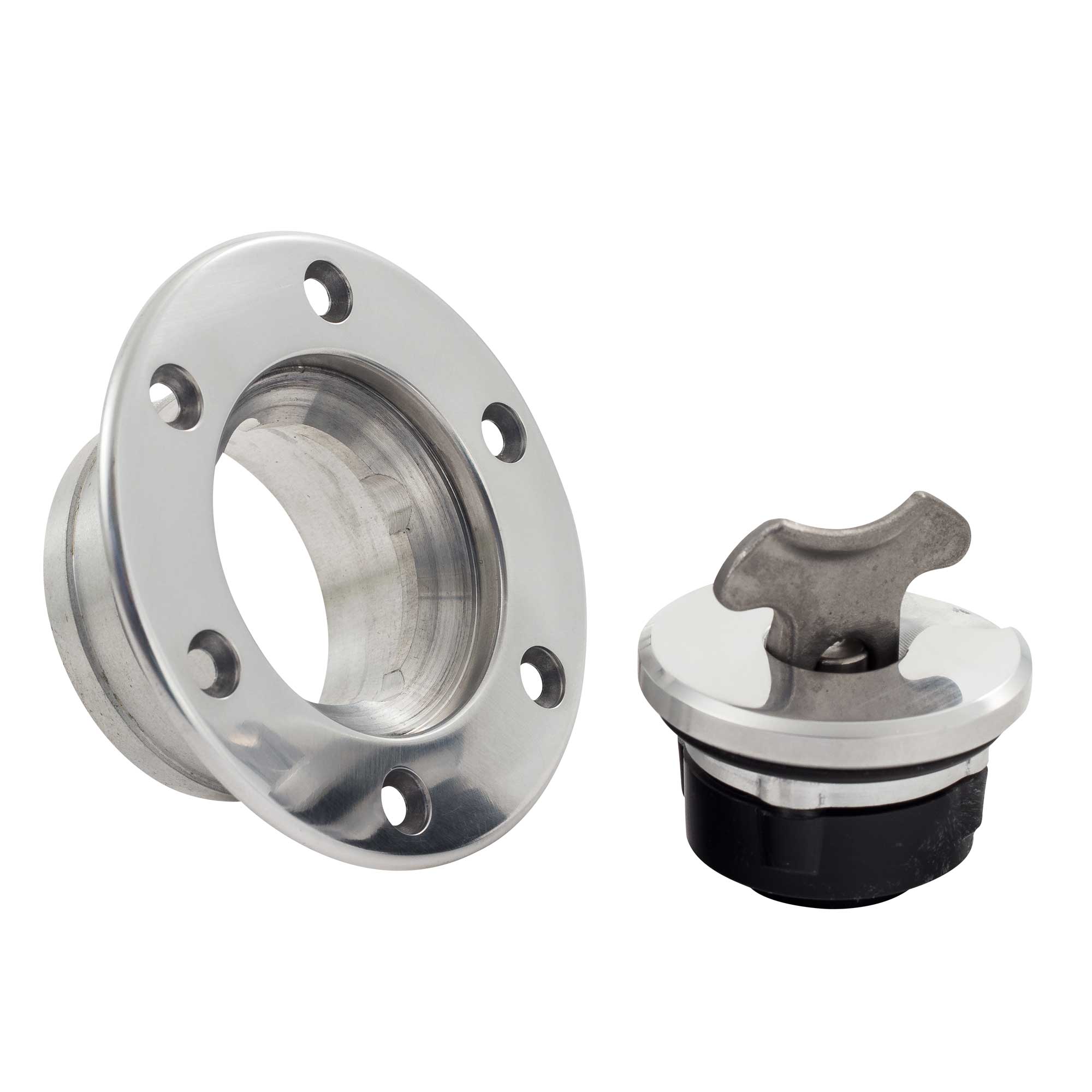 APS 52mm Neck 80mm Outer Diameter Billet Aluminium Flush Fit Fuel ...