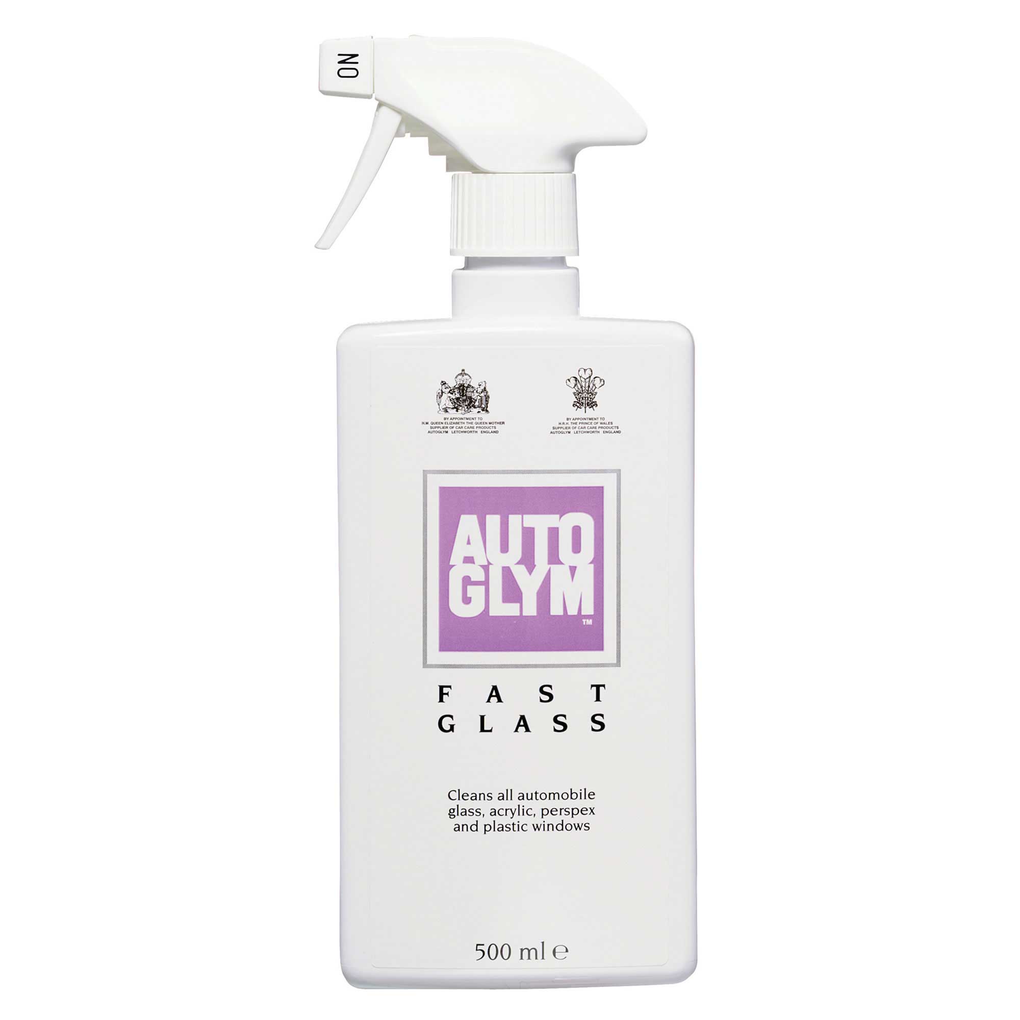 Autoglym Fast Glass Windscreen/Window Cleaner 500ml - Wax And Silicone ...