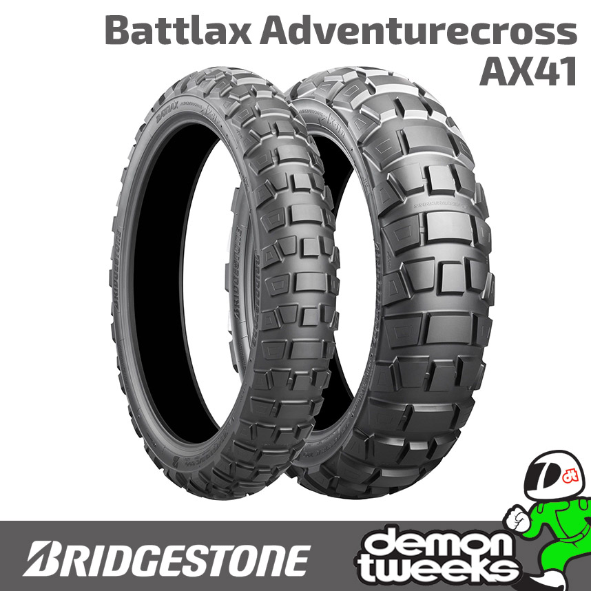 Bridgestone Battlax Adventurecross AX41 Motorcycle Tyre 150/70 17 69Q ...