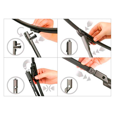 Bosch Aerotwin Wiper Blade Universal Multi Clip Wiper Arm Connections ...