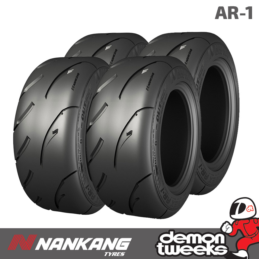 4 x Nankang 235/40/18 95Y XL AR-1 Semi Slick Road Legal Track Day Tyres ...