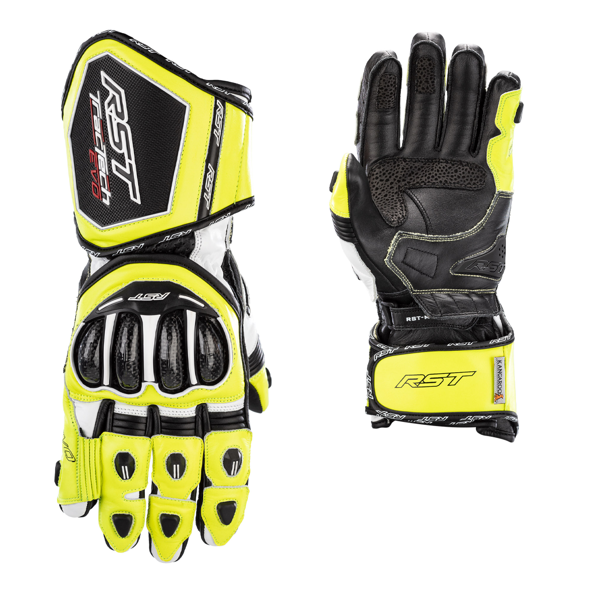 RST 2666 Tractech Evo 4 CE Reinforced Motorcycle Leather Gloves | eBay