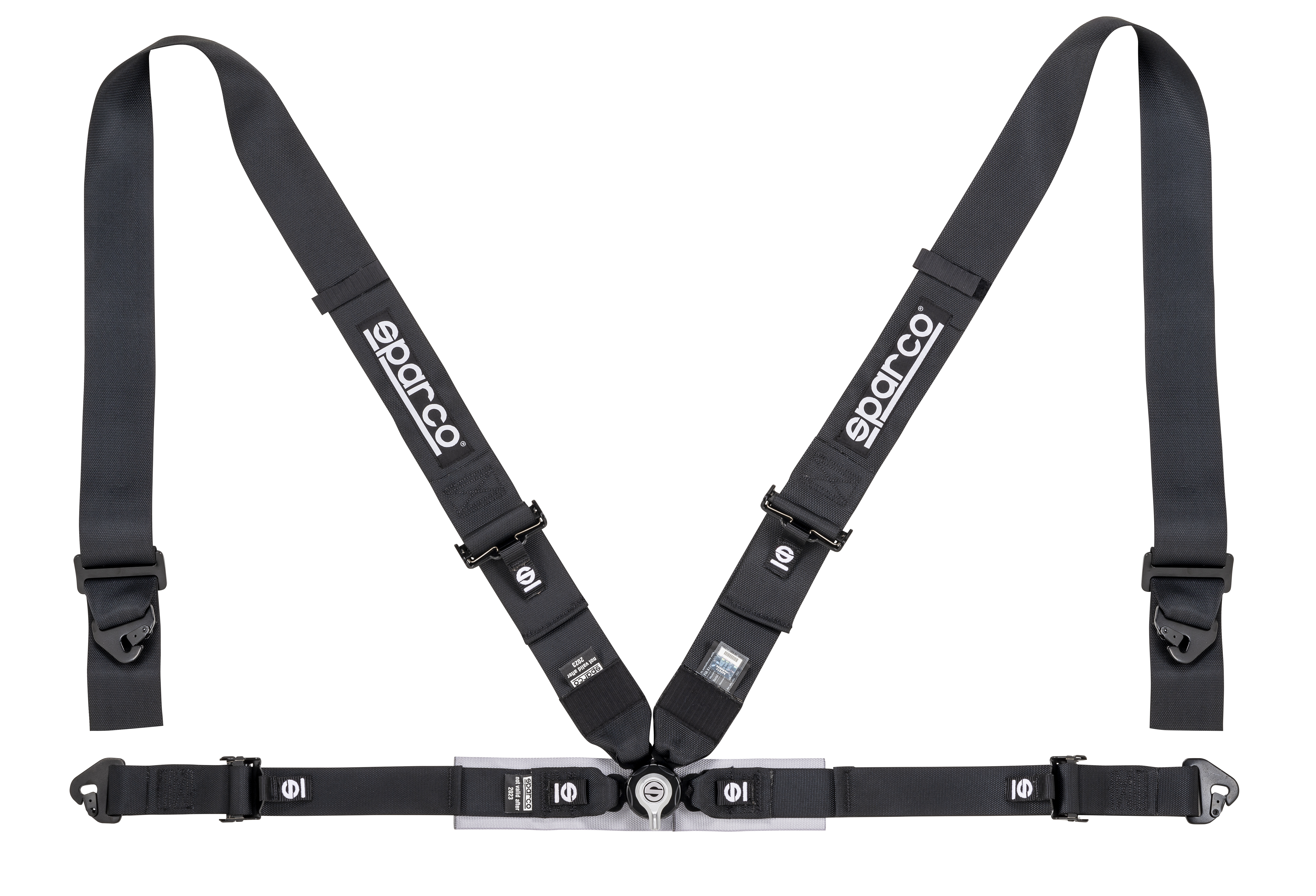 Sparco 4 Point Club Racer FIA Approved Race/Rally Car Harness Black ...