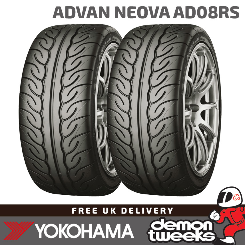 2 x 225 45 R16 89W (2254516) Yokohama Advan Neova AD08RS Tyres Track ...